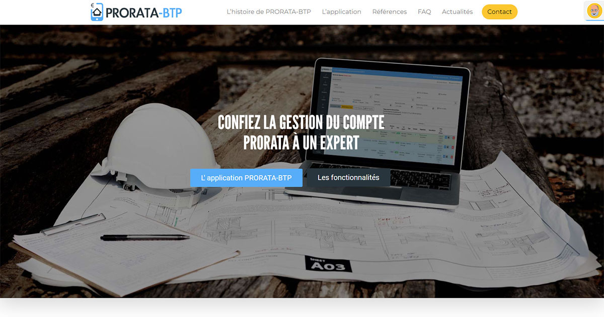 Application PRORATA-BTP | Gestion du compte prorata